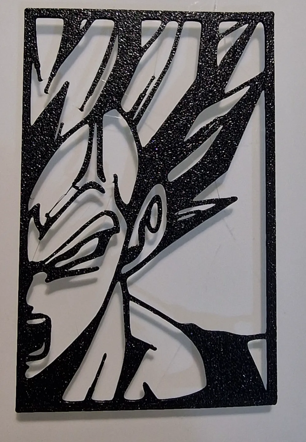 Dragon Ball - Vegeta 2d wall art by TheWallArtGuy - MakerWorld