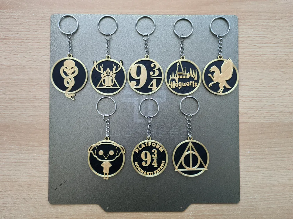 Harry Potter - keychain collection by invader - MakerWorld