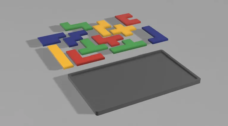 2D pentomino puzzle #1 by lander.hoolsteens - MakerWorld