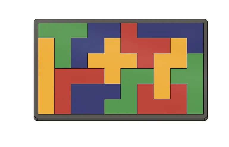 2D pentomino puzzle #1 by lander.hoolsteens - MakerWorld