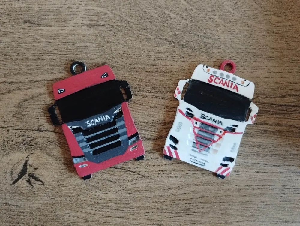 Scania keychain by Andee - MakerWorld