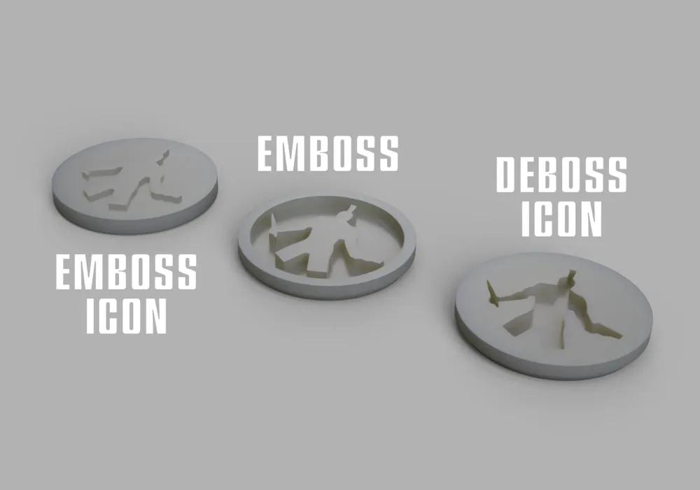 Necromunda Tokens - Embossed and Debossed versions by Chito MakerWorld ...