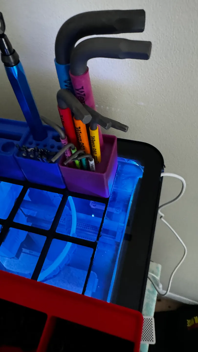 Wera Hex-Plus Metric Allen Key Gridfinity Remixed by davidrk - MakerWorld