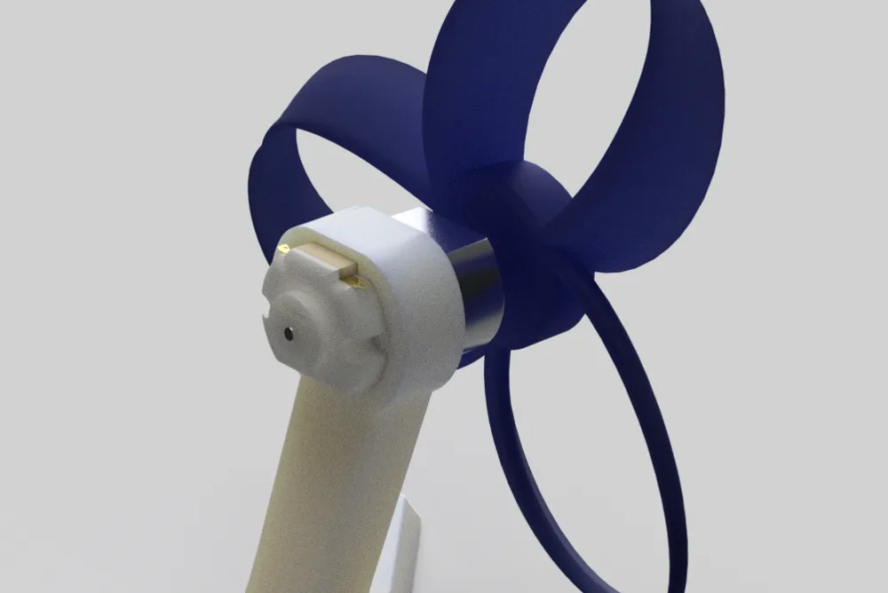 Toroidal Blade Fan with 6V Brushed Motor Remixed by bornekci - MakerWorld