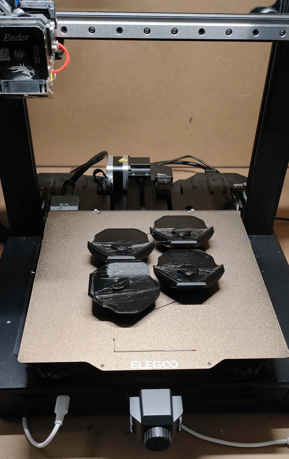 Creality K1 Series Square Design Feet by Gerooh - MakerWorld