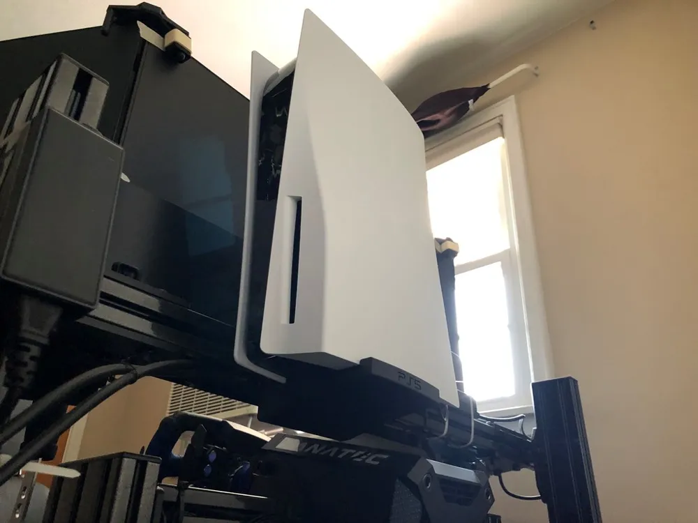 PS5 (Disk) Sim Rig Mount (Aluminum Extrusion Rig) Remixed by Cevap ...