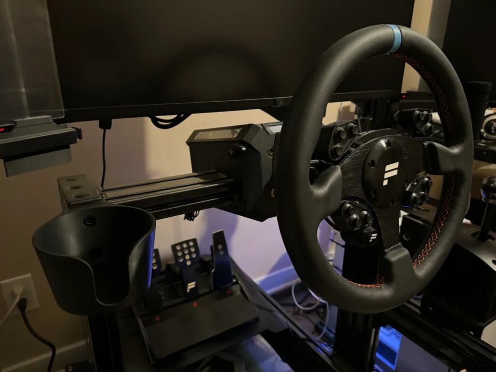 Sim Racing Cup Holder Remixed by Cevap - MakerWorld