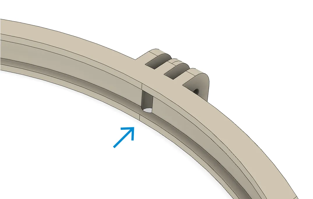 X1C/P1P/P1S Ring Light - Tron Inspired - Free 3D Print Model - MakerWorld