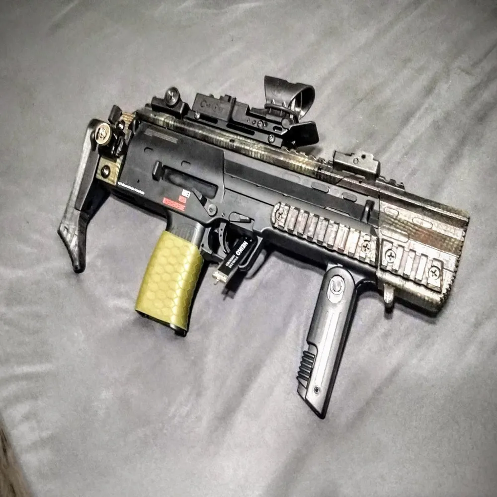 Elite Force HK MP7 A1 AEG - Stock Pad by Maverick0197 - MakerWorld
