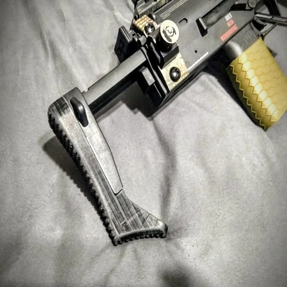Elite Force HK MP7 A1 AEG - Stock Pad by Maverick0197 - MakerWorld