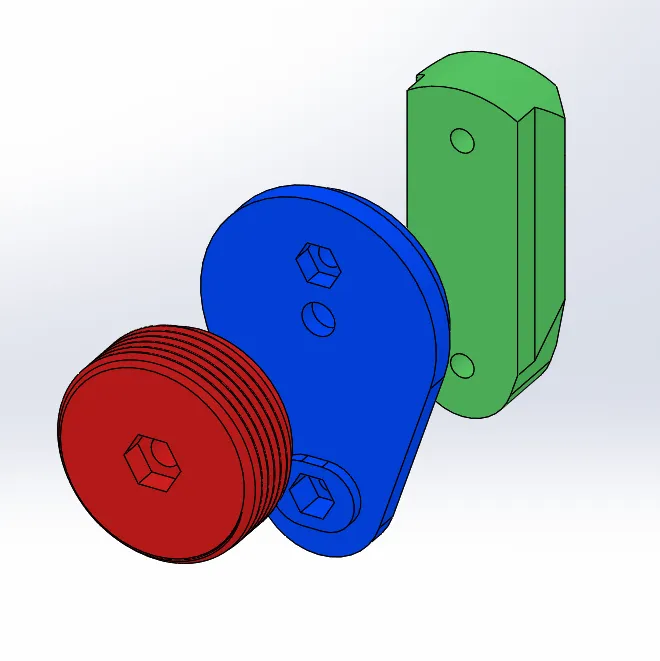 Picatinny Buffer Plug by Maverick0197 - MakerWorld