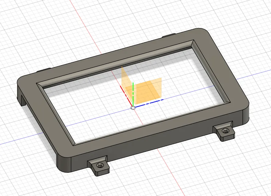 Mount Waveshare 7inch Capacitive Touch Screen by JessePDX - MakerWorld