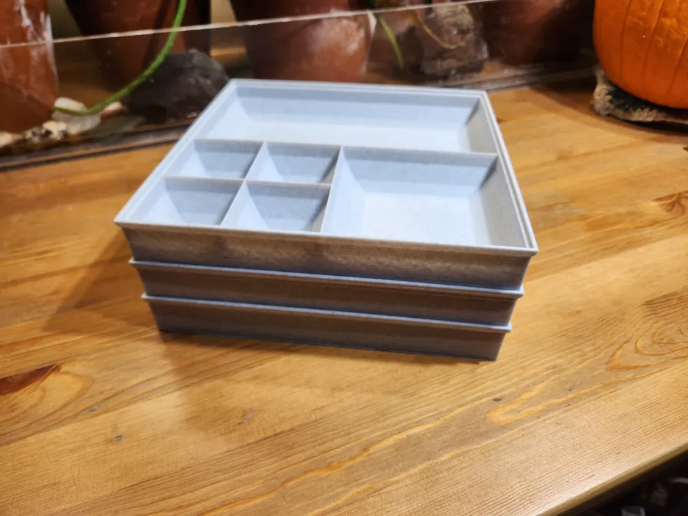 Stackable Small Parts Organizer Trays by Michael Schneider - MakerWorld
