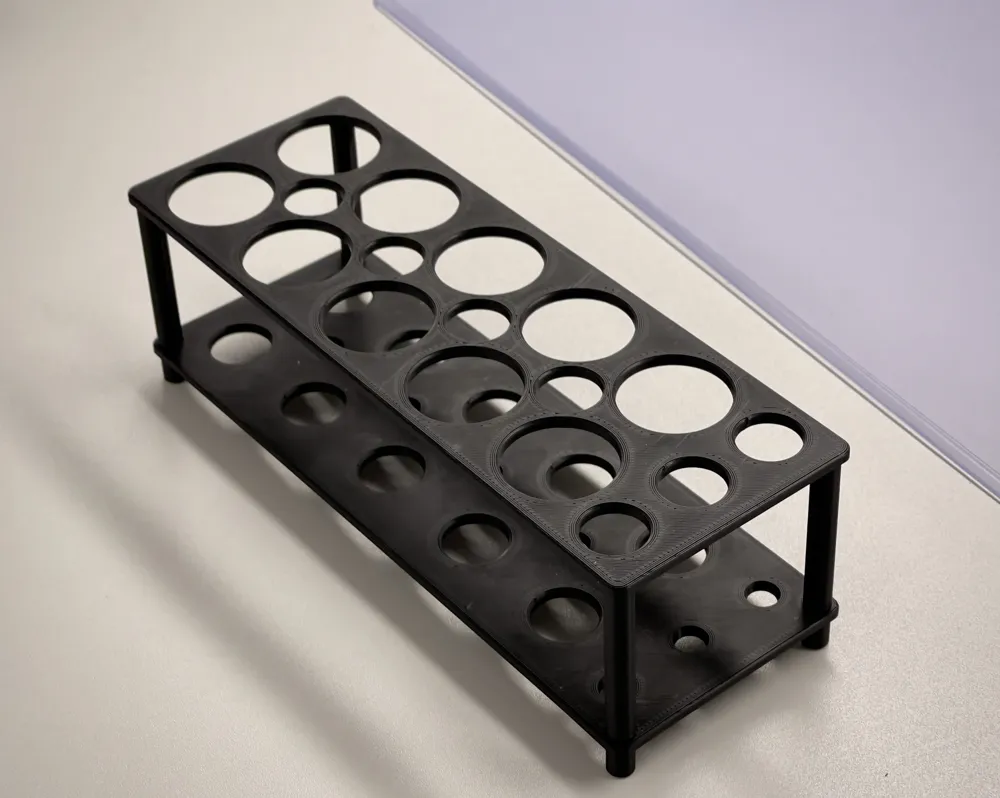 50/15 mL tube lab rack (2x 4, 5, 6) (optional +3) by HeroTurtle ...