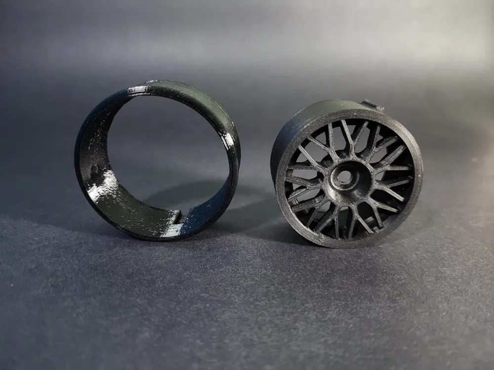 Multispoke RC Drift Rims - Grip and Drift Tires by DR3D_Prints - MakerWorld