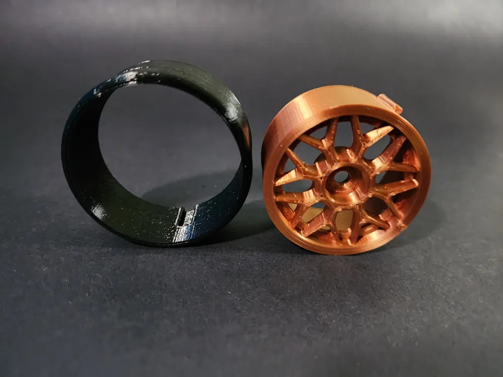 Fancy RC Drift Rims - Grip and Drift Tires by DR3D_Prints MakerWorld ...