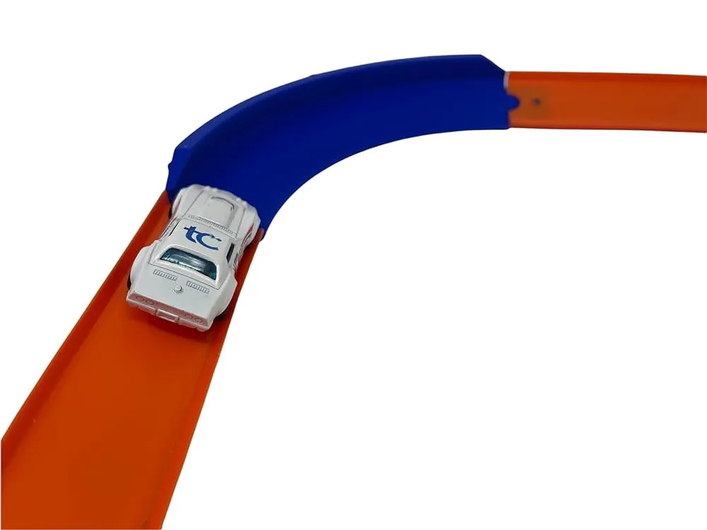 Hot wheel banked corner by Vivian50 - MakerWorld