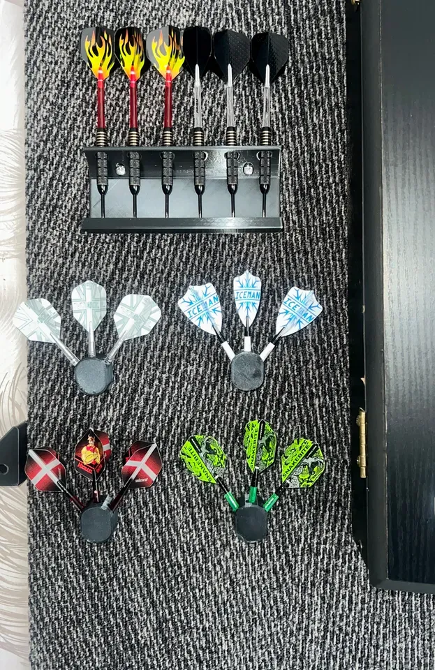 Dart Fin Holder by SeeFights - MakerWorld