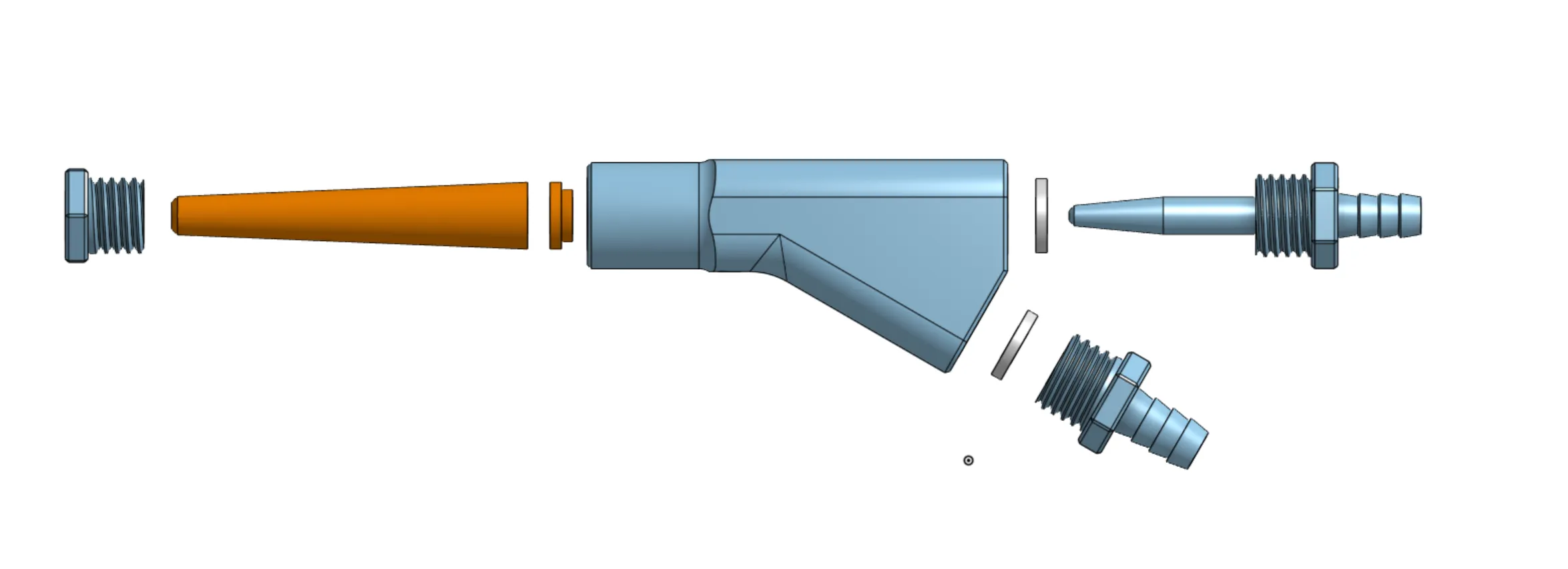 Vapor Blast Gun V3 - Free 3D Print Model - MakerWorld