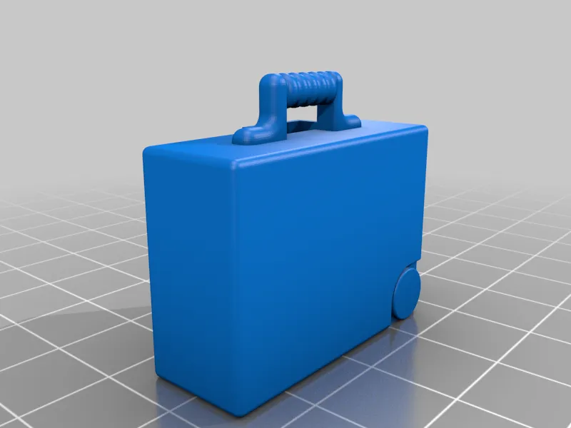 Suitcase - Happy Kid Toy Group Airport by TyrannicalTy - MakerWorld
