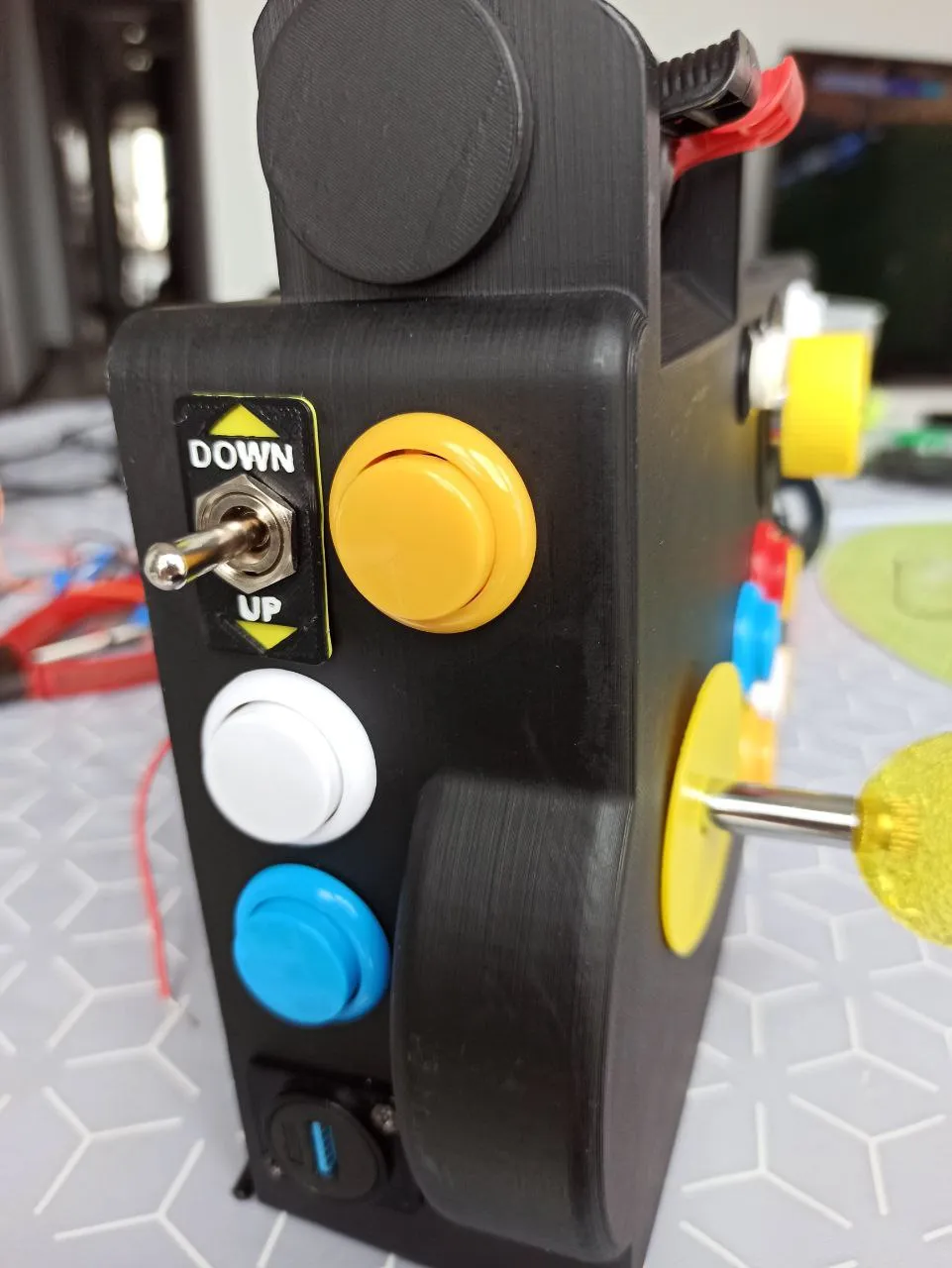 Arcade Joystick Trackball Spinner by SrRubio MakerWorld: Download Free ...