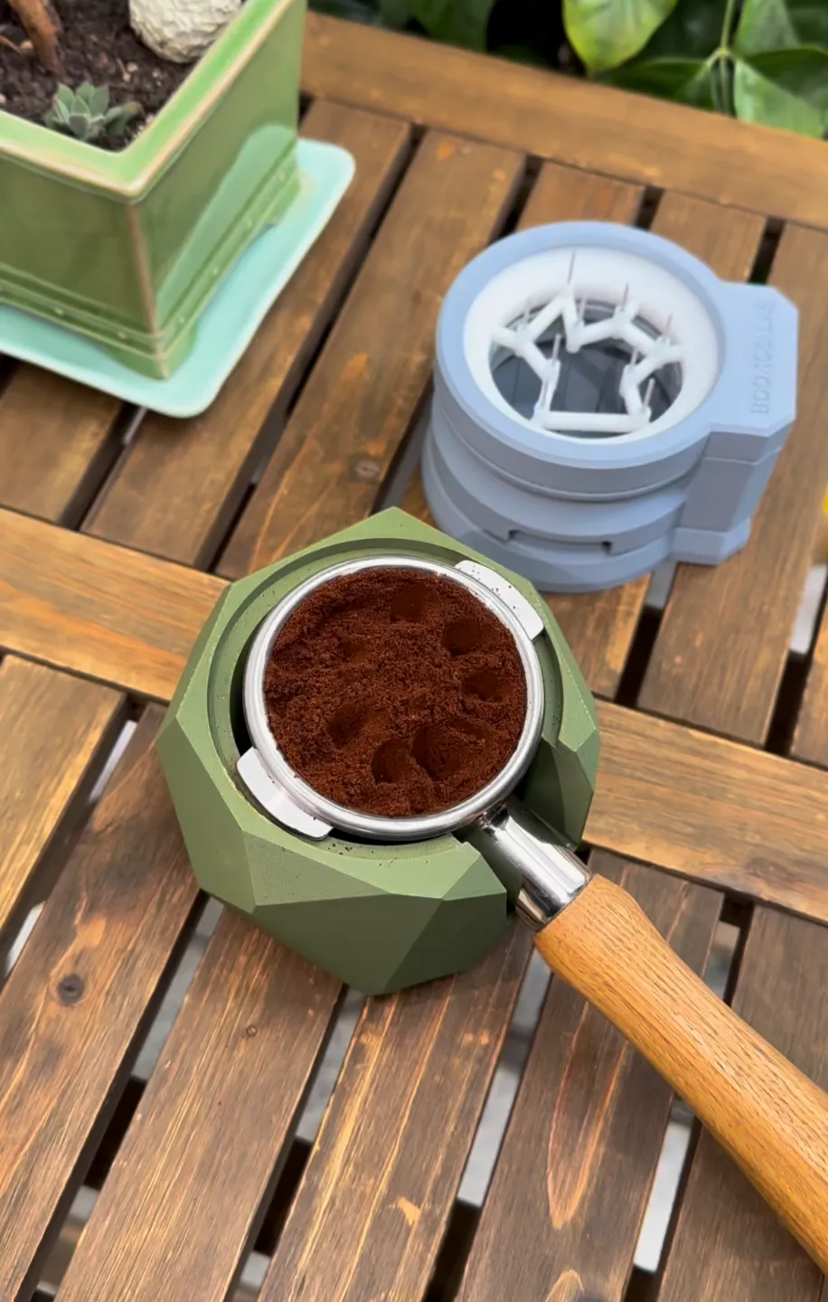 BOOKOO Coffee Portafilter Holder |Tamping Station by BooKoo Coffee ...