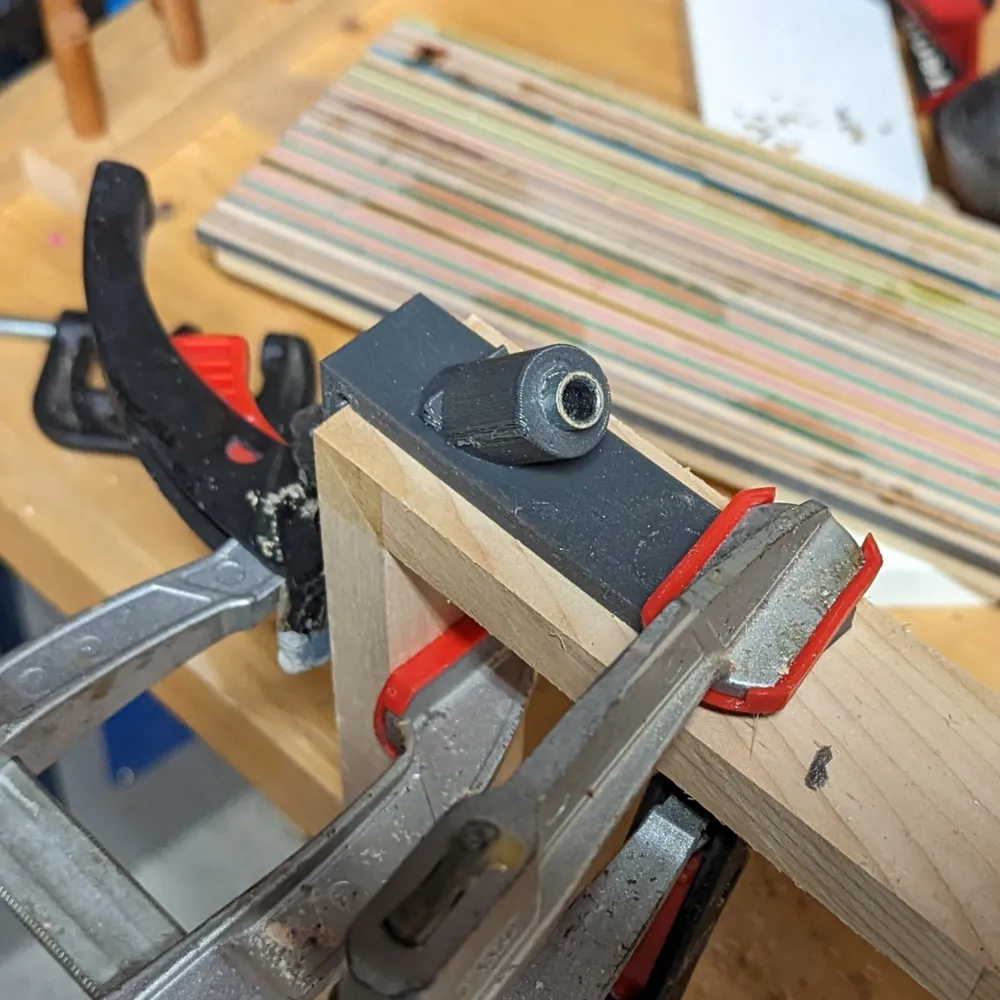 Corner Key Doweling Jig by DSWoodworking - MakerWorld