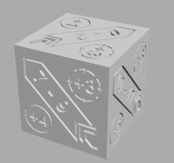 Battletech Movement Dice Modern Sharp Edges by zac.goodwin - MakerWorld