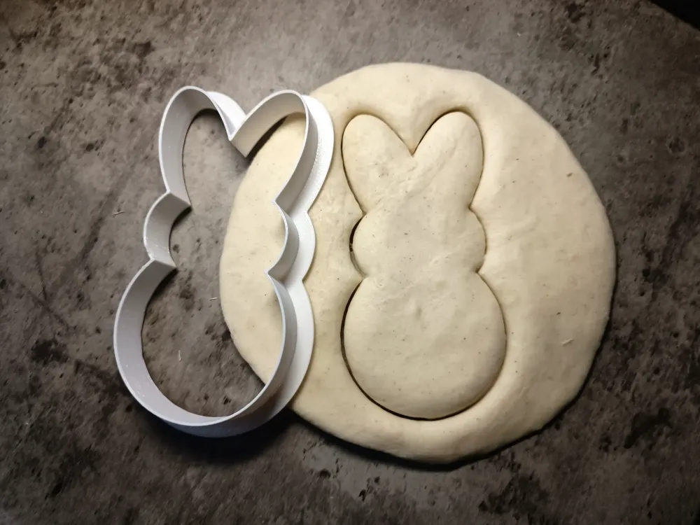 Easter Bunny Cookie Cutter by DesignGeek - MakerWorld