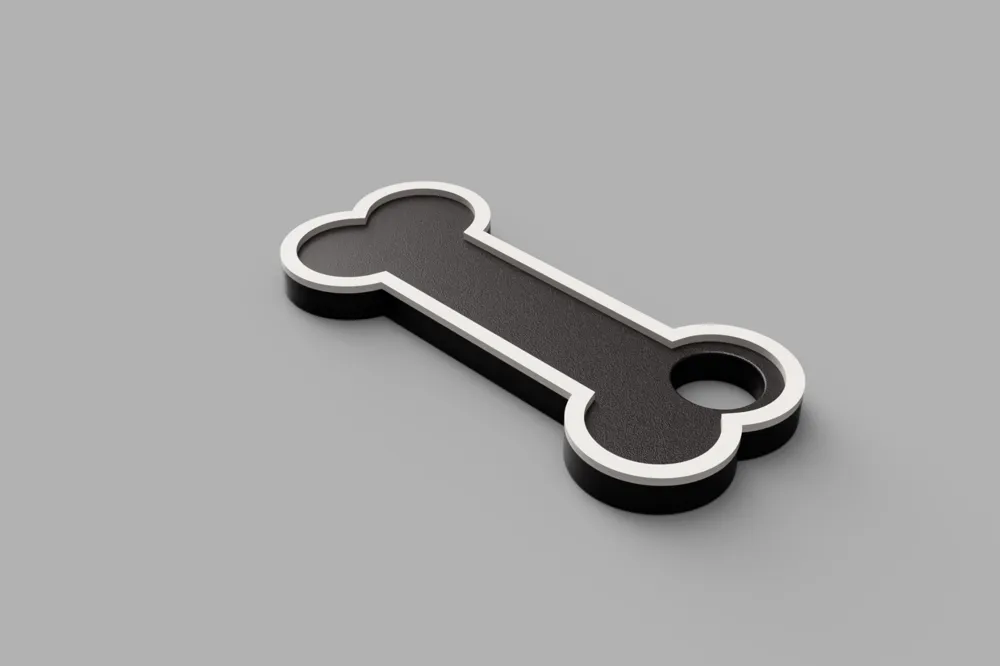 Bone Keyring / Keychain by adiskovarik - MakerWorld