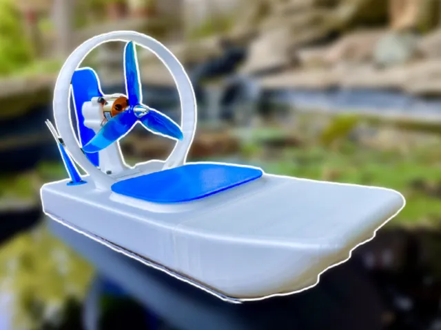 RC Airboat by Build Some Stuff MakerWorld: Download Free 3D Models