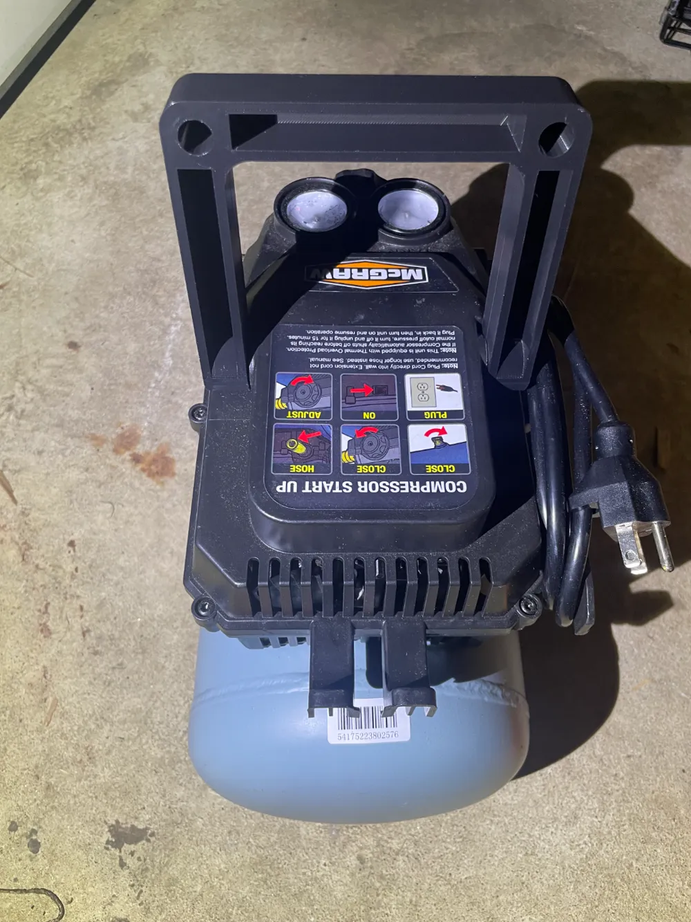 Air compressor handle by user_1523920752 - MakerWorld