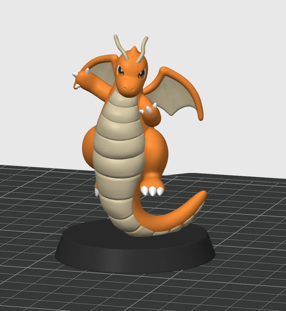 Pokemon-Dragonite by sergiotoini MakerWorld: Download Free 3D Models