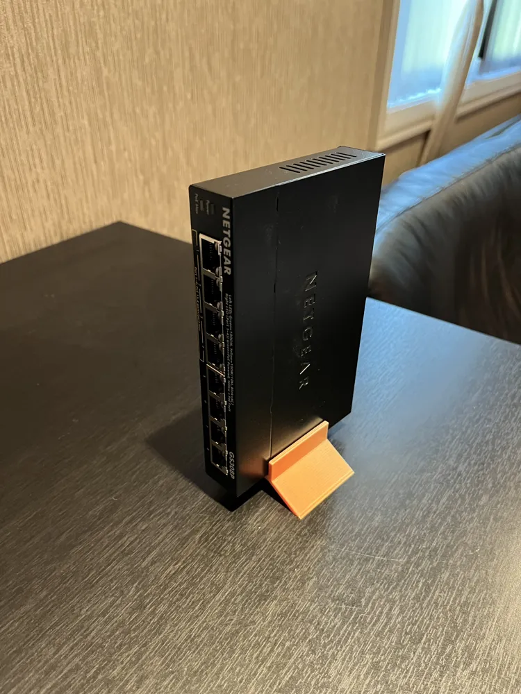 Netgear Network Switch Vertical Stand by mukul_k - MakerWorld