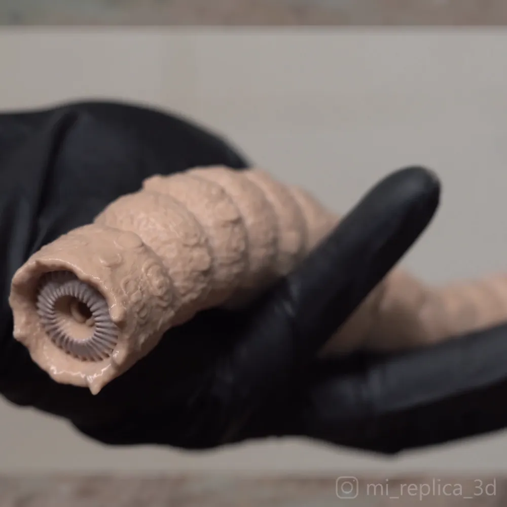 Dune Flexi Sandworm. Print in Place. Support Free. by mireplica3d ...