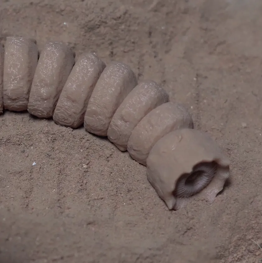 Dune Flexi Sandworm. Print in Place. Support Free. by mireplica3d ...