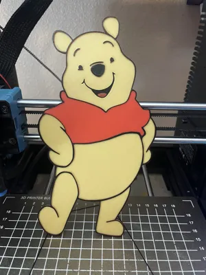 2D Winnie The Pooh - Multi Color by Cloudy Nostalgia - MakerWorld