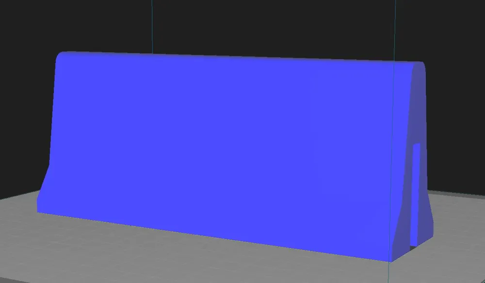 Tech Deck Jersey Barrier by dethdeks - MakerWorld