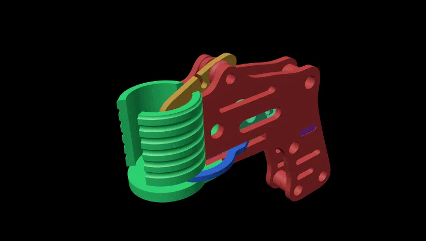 10-Shot Disc Shooter Remixed by MingGY - MakerWorld