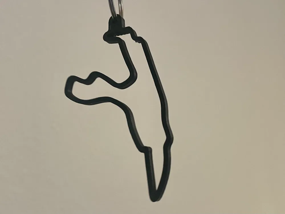 Formula 1 Track Keychains F1 different Tracks by Engineered by Julian ...