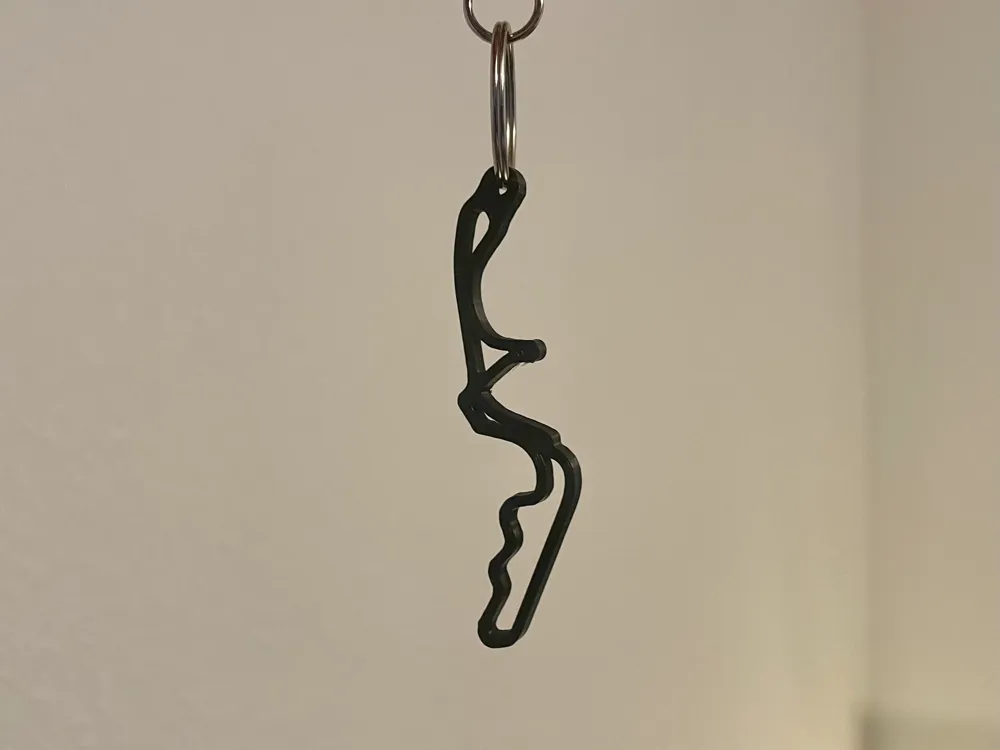 Formula 1 Track Keychains F1 different Tracks by Engineered by Julian ...