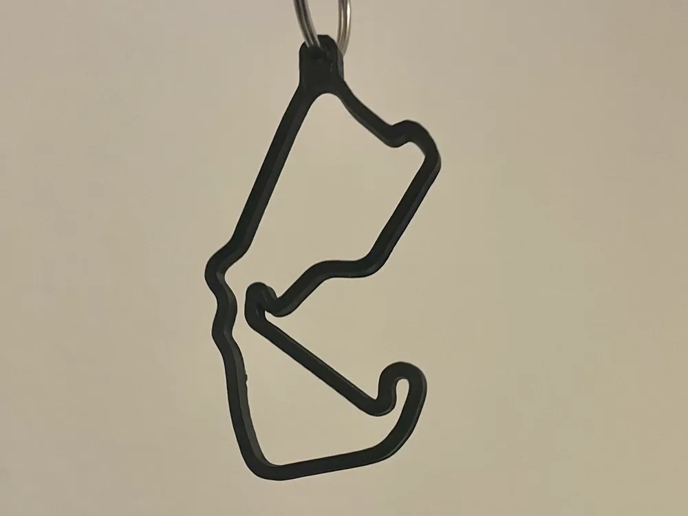 Formula 1 Track Keychains F1 different Tracks by Engineered by Julian ...
