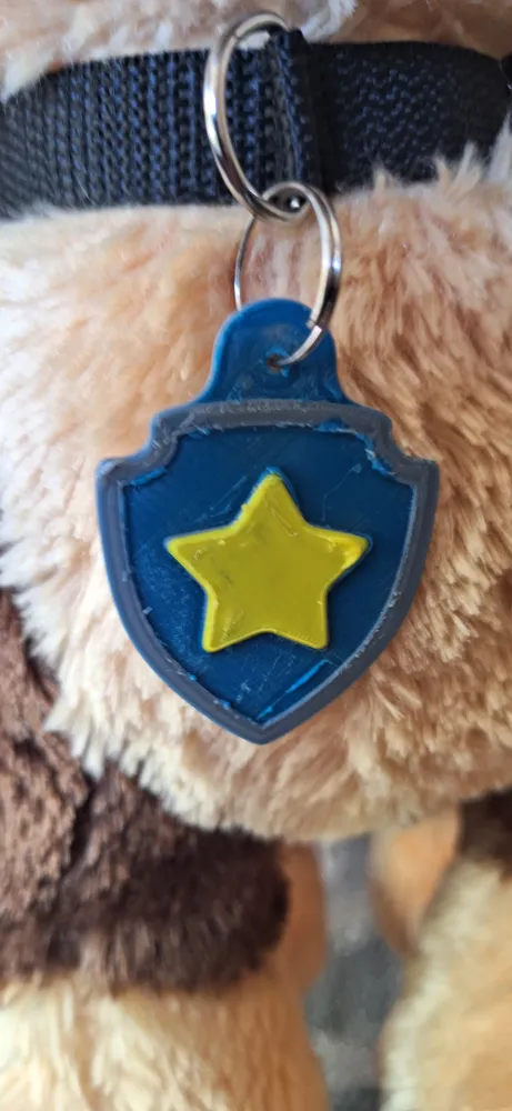 Paw Patrol Pup Tag - Chase by All_Out_of_Plastic - MakerWorld