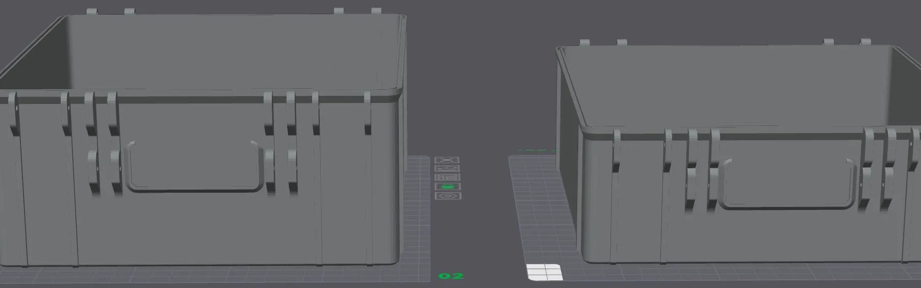 Gridfinity Storage Boxes 5x5 - 12U & 15U - 2 types Remixed by ...