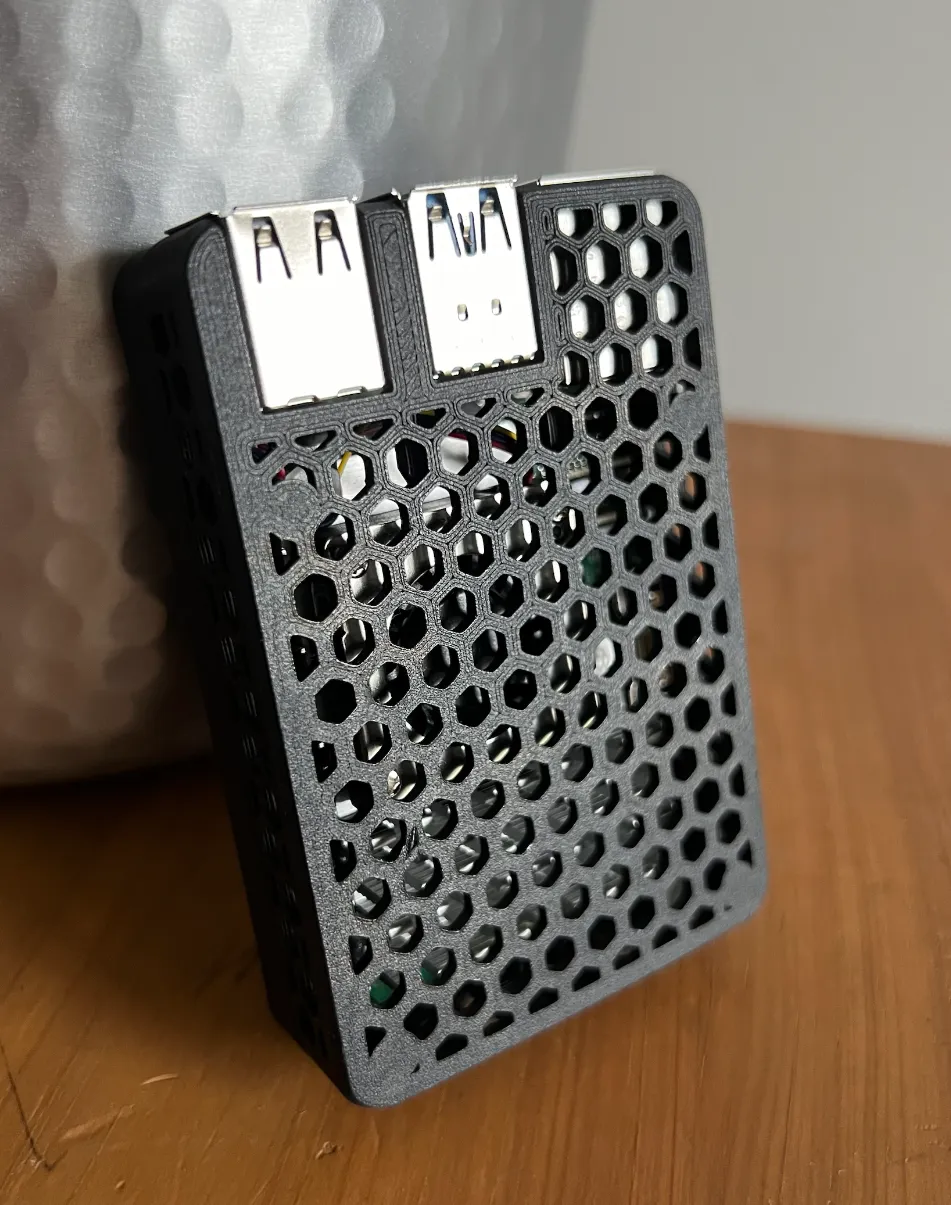 Raspberry Pi 5 Snap Case (with power button) Remixed by pixel_design ...