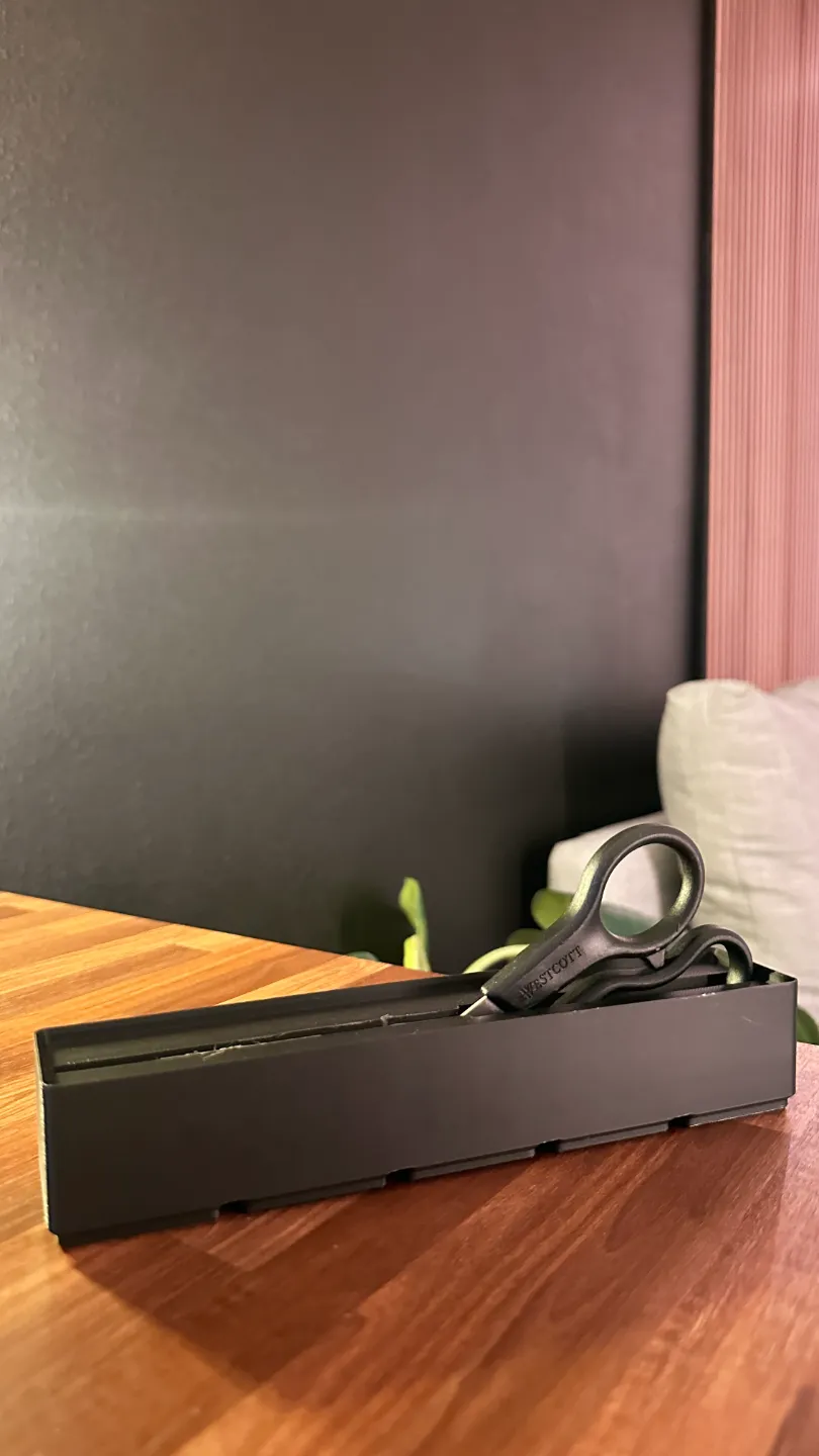 Gridfinity 1x5 Scissor Holder by Somusgrove - MakerWorld