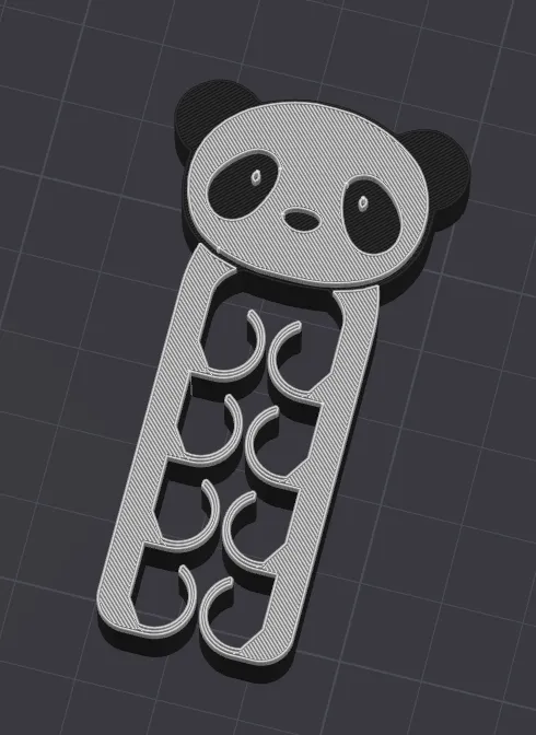 Panda Chip Clip Remixed by Triple G WorkshopMakerWorld: Download Free ...