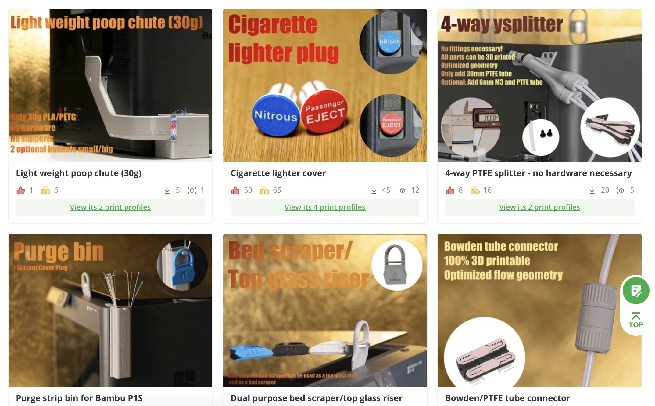 Purge strip bin for Bambu P1S by SirPrintAlot MakerWorld: Download Free ...