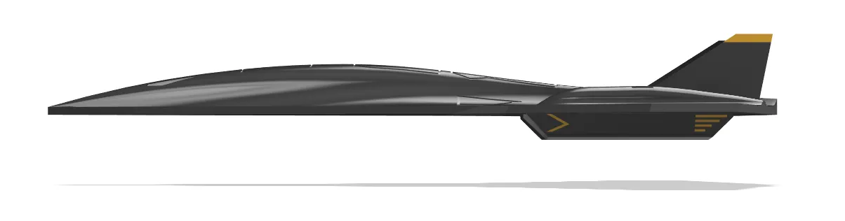 Darkstar Plane Kit Card by planes01 MakerWorld: Download Free 3D Models