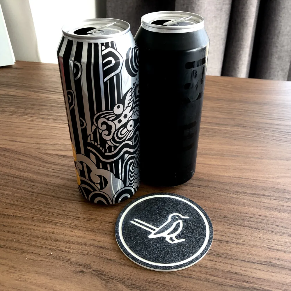 Magpie Beer Coaster - South Korea by Dany Sanchez - MakerWorld